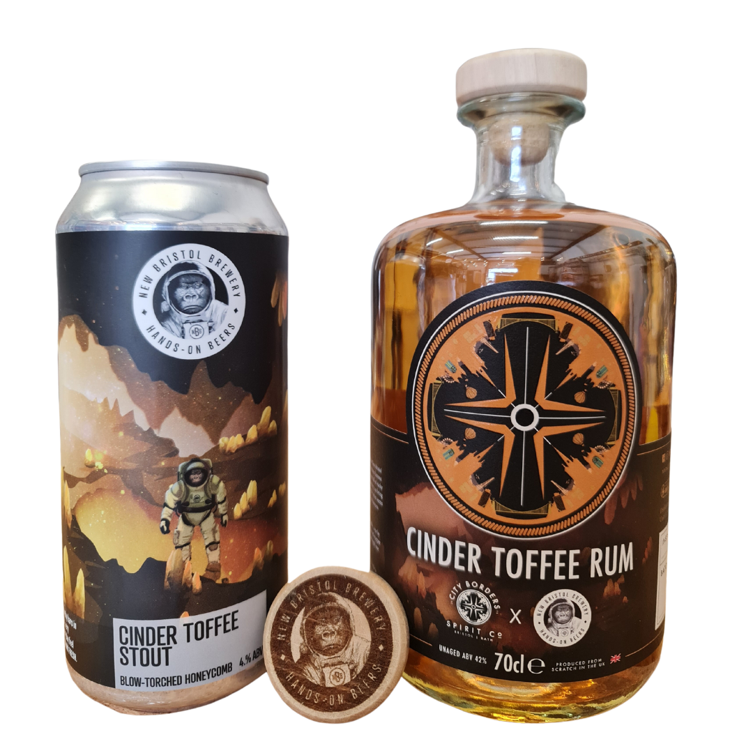 Cinder Toffee Rum 70cl 42% abv – Chew Valley Distillery